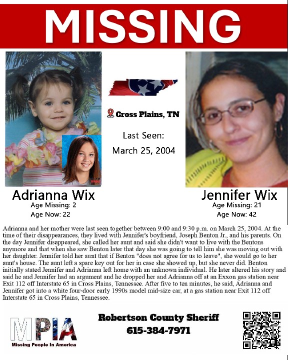 On location interviews with representatives for the missing children and family of the Wix – MPIA